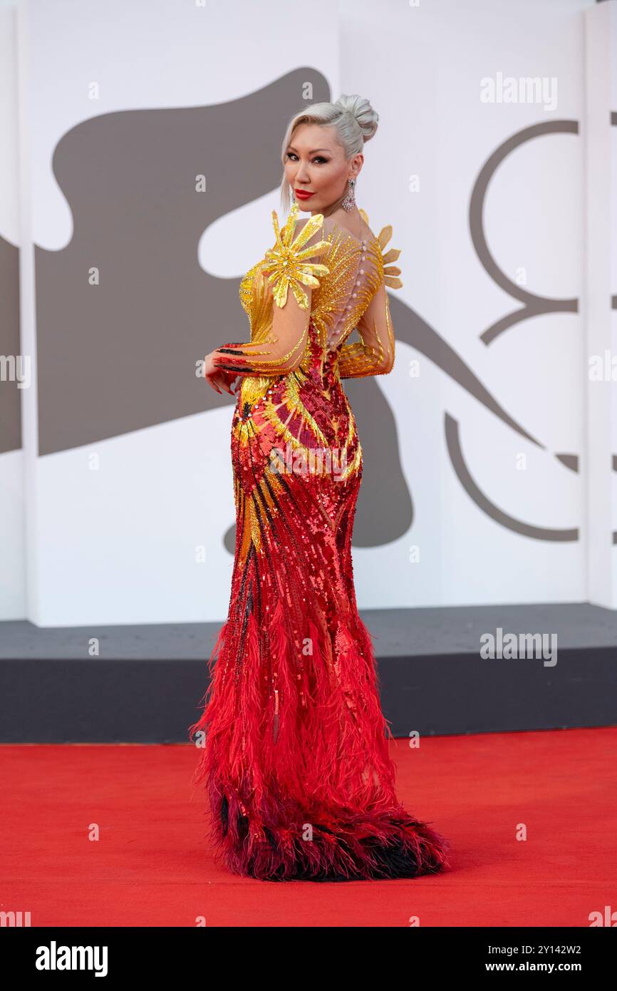 Aliia Roza 81st Venice Film Festival Red Carpet of the movie -Joker ...