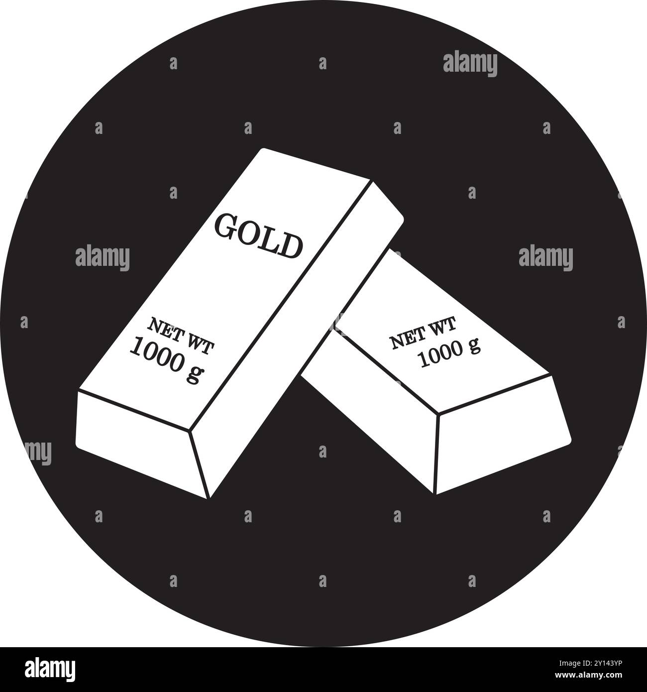 gold bar icon vector illustration design template Stock Vector Image ...