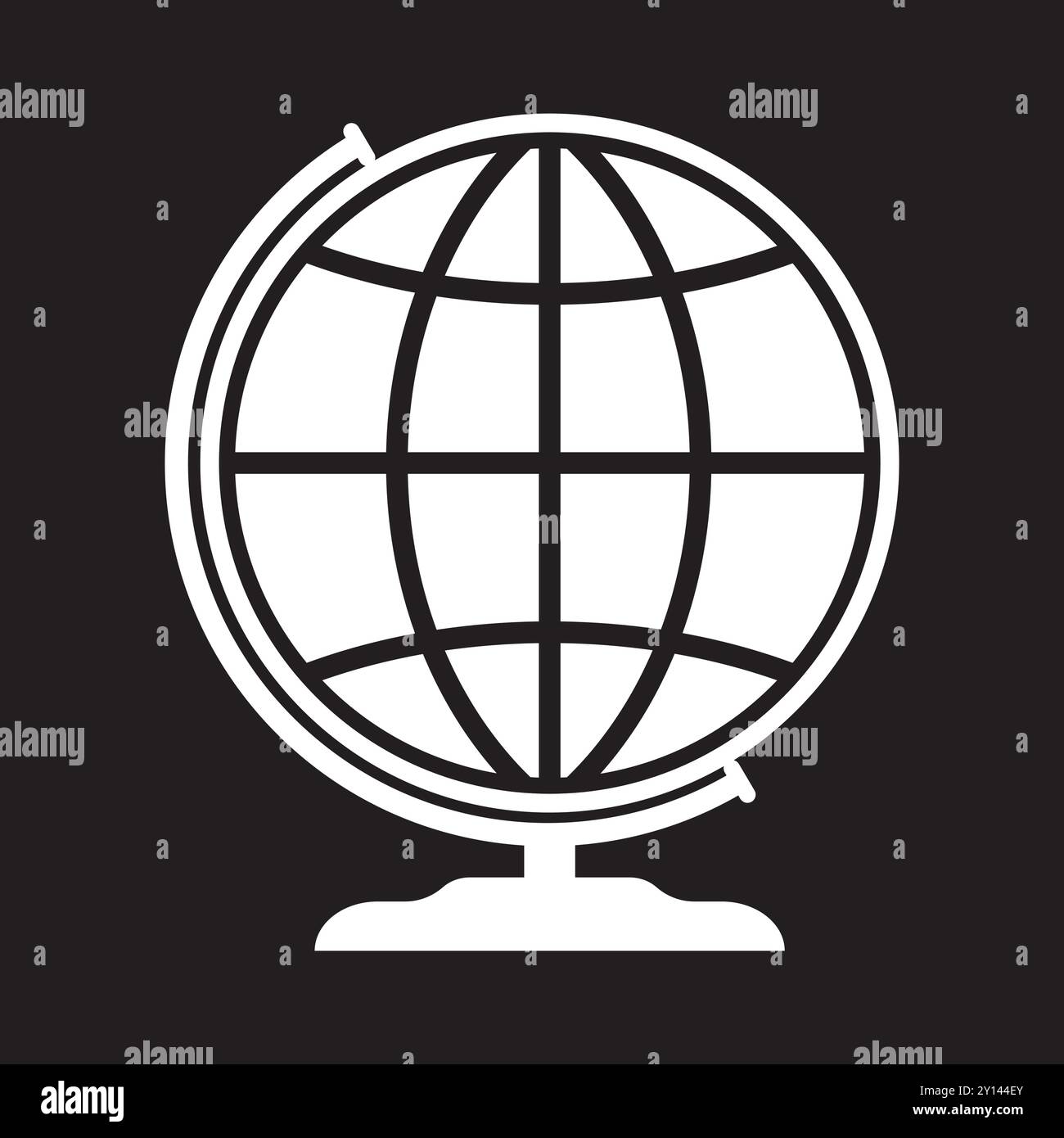 Globe logo vector design illustration Stock Vector Image & Art - Alamy
