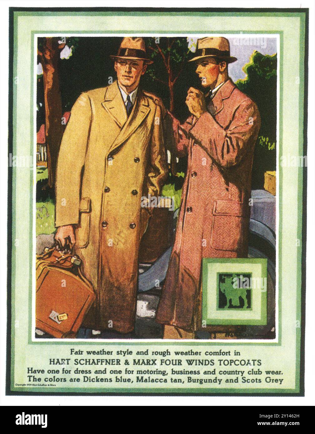 Retro clothes advert Cut Out Stock Images & Pictures - Alamy