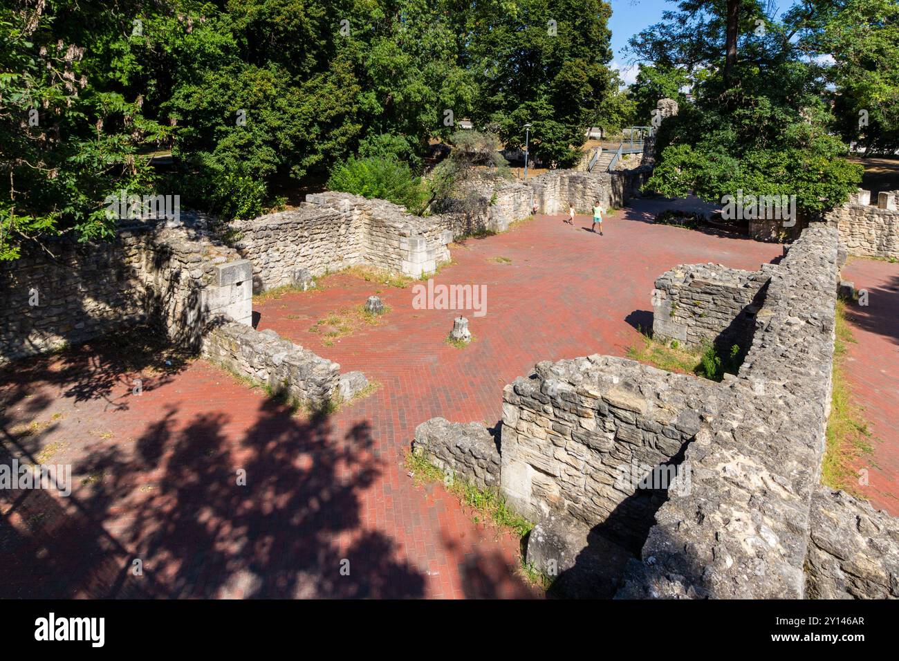 Dominican monastery nunnery convent and Royal Mansion building ruins ...