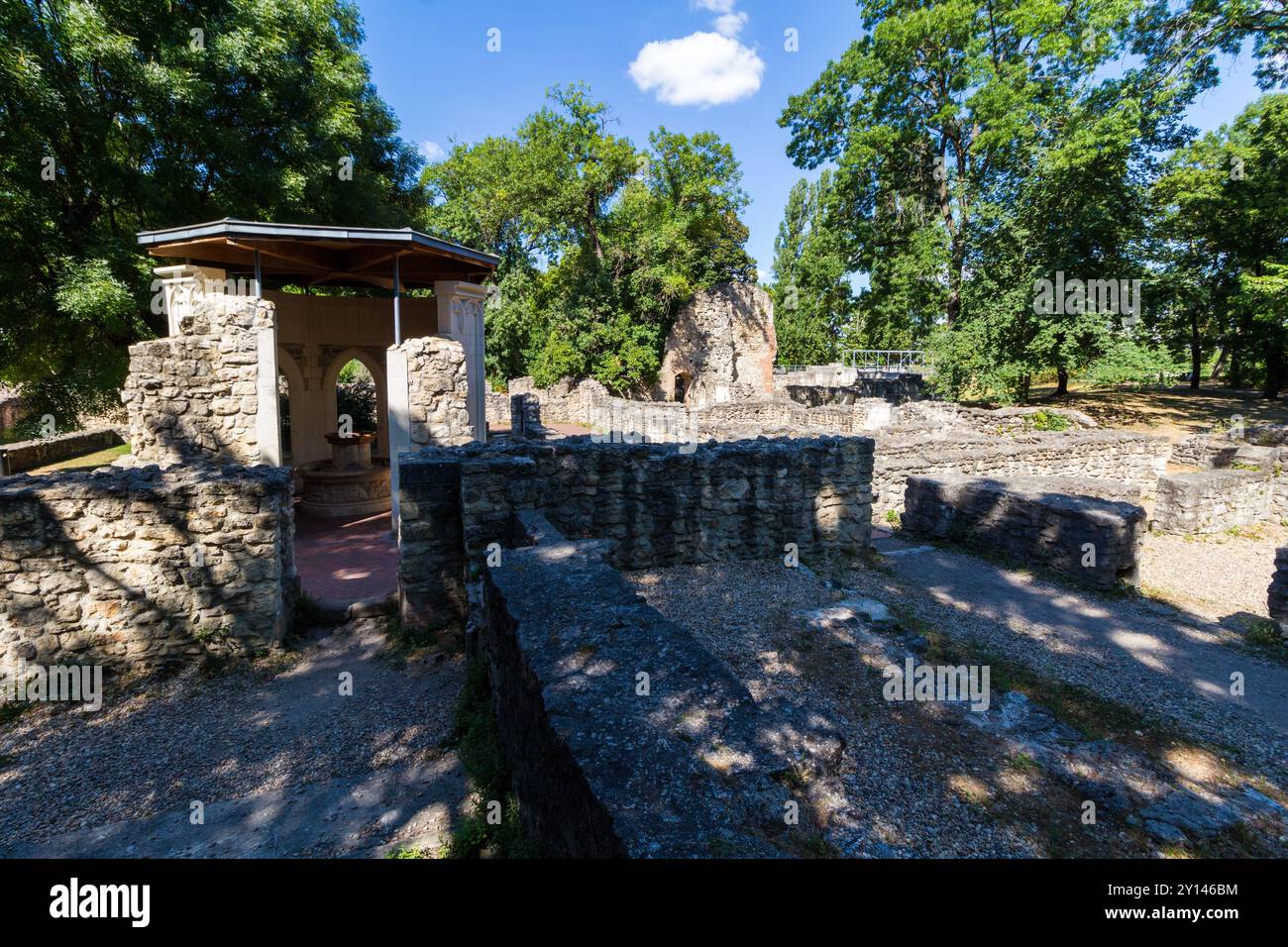 Dominican monastery nunnery convent and Royal Mansion building ruins ...