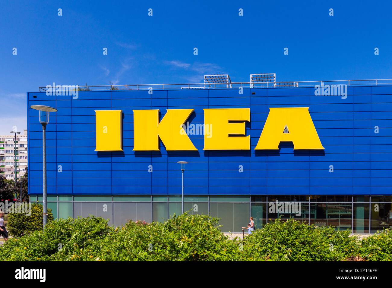 IKEA store front at Ors vezer tere, Budapest, Hungary Stock Photo - Alamy