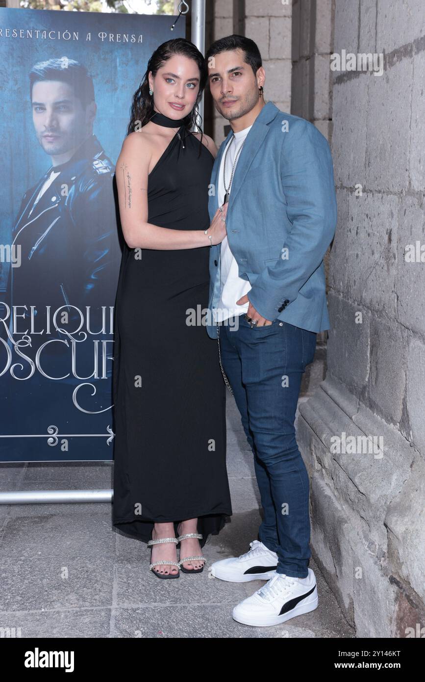 Mexico City, Mexico. 04th Sep, 2024. Nicole Curiel and Alex Perea ...