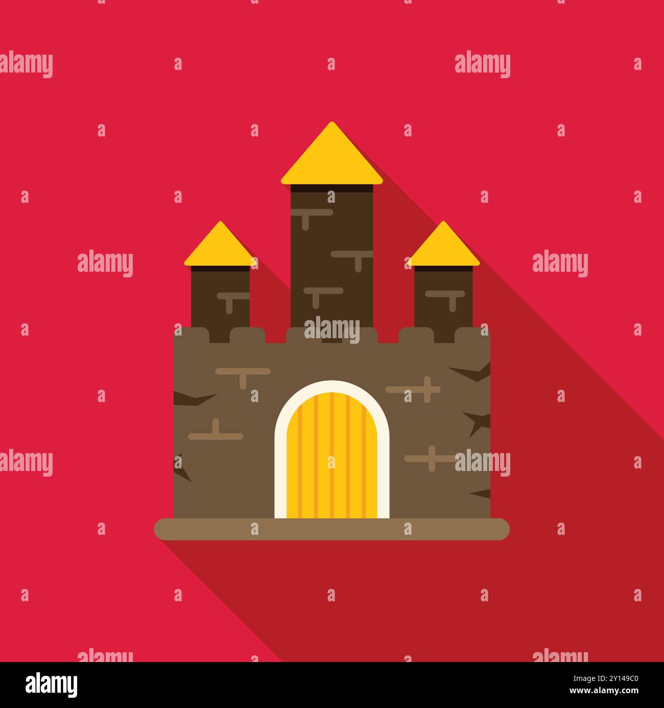 Medieval stone structures Stock Vector Images - Alamy