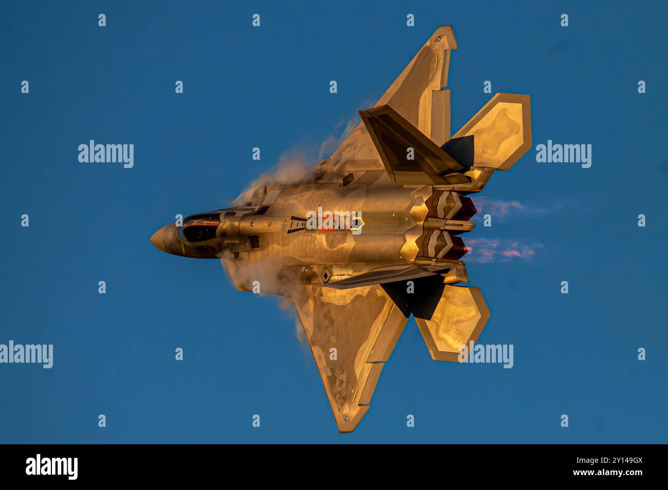 U.S. Air Force Maj. Samuel "RaZZ" Larson, F-22 Raptor Demonstration ...