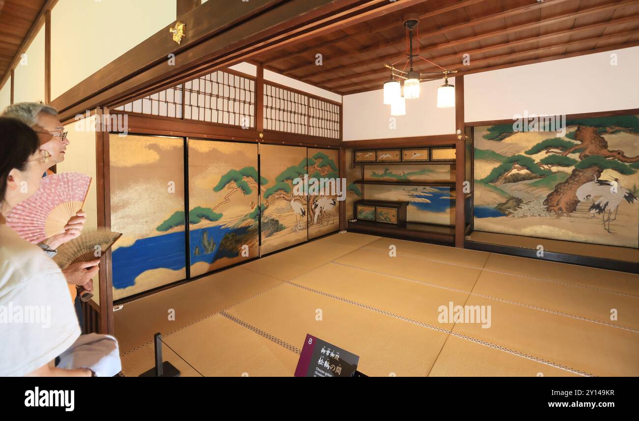 Nijo Castle, one of the seventeen Historic Monuments of Ancient Kyoto ...
