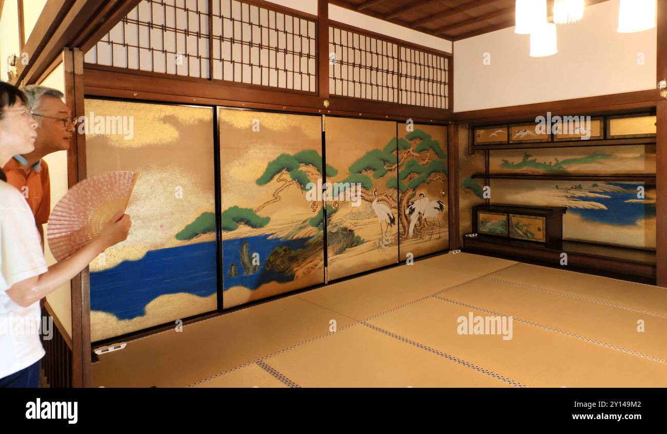 Nijo Castle, one of the seventeen Historic Monuments of Ancient Kyoto ...