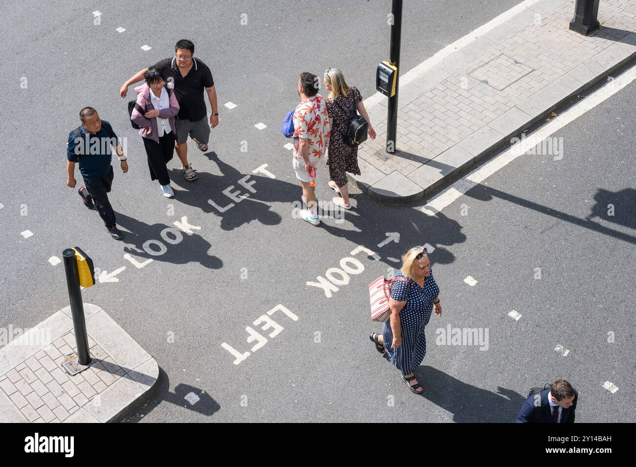 Road safety pedestrian crossing hi-res stock photography and images - Alamy