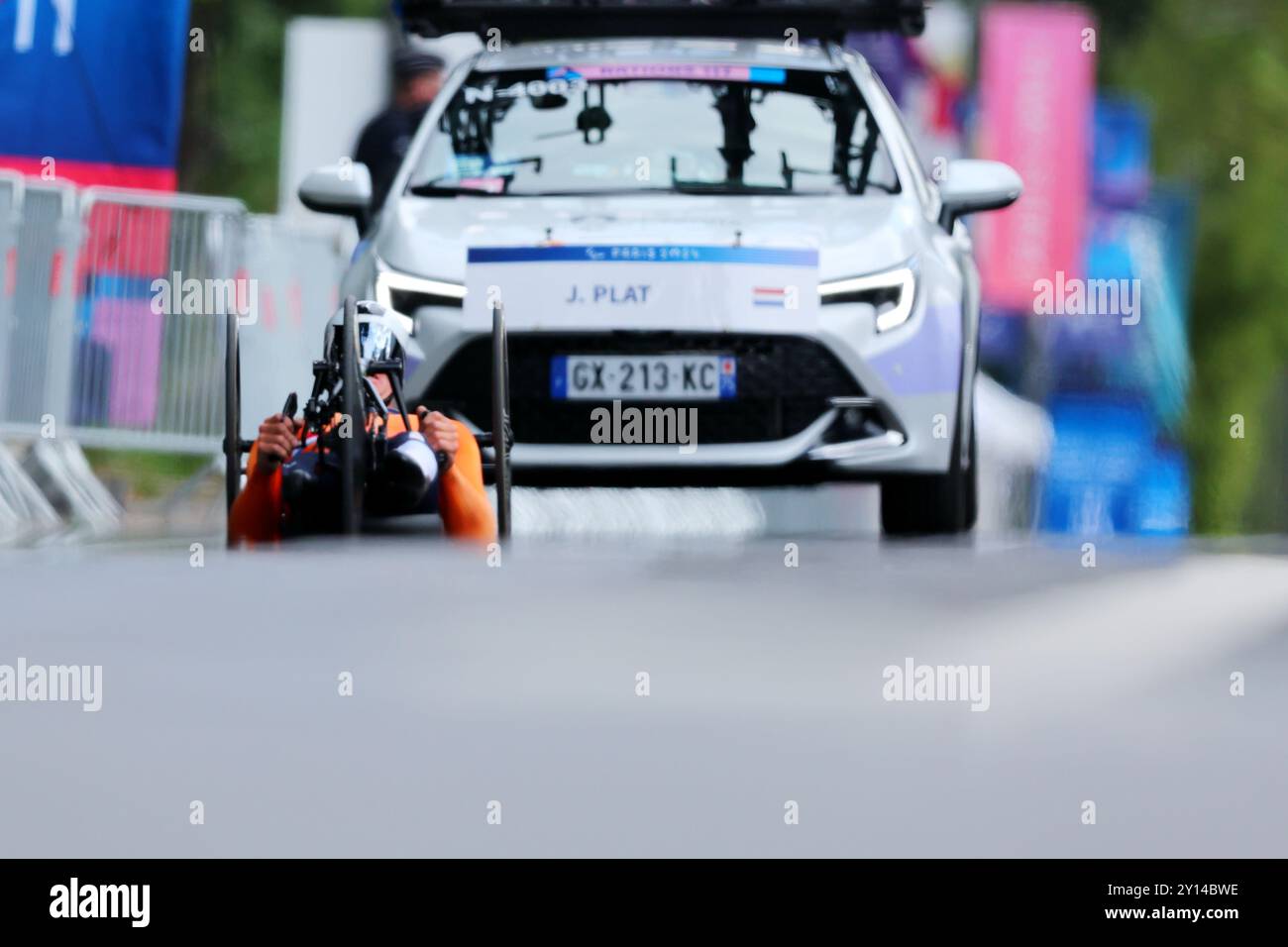 Clichy-sous-Bois, France. 4th Sep, 2024. Jetze Plat (NED) Cycling ...