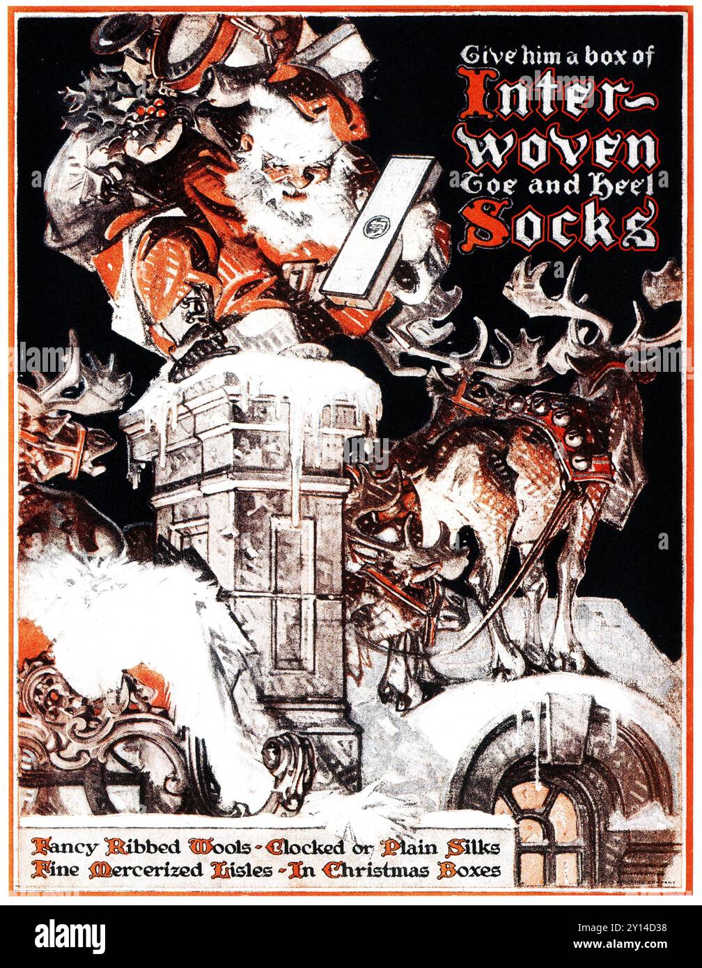 1920s christmas advertising hi-res stock photography and images - Alamy