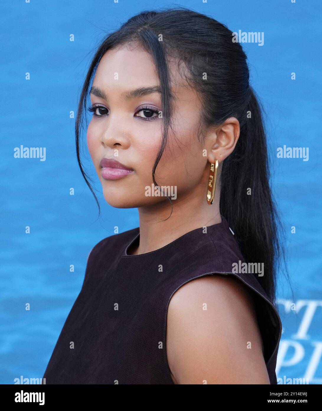 Mia Isaac arrives at the Netflix’s THE PERFECT COUPLE Los Angeles ...