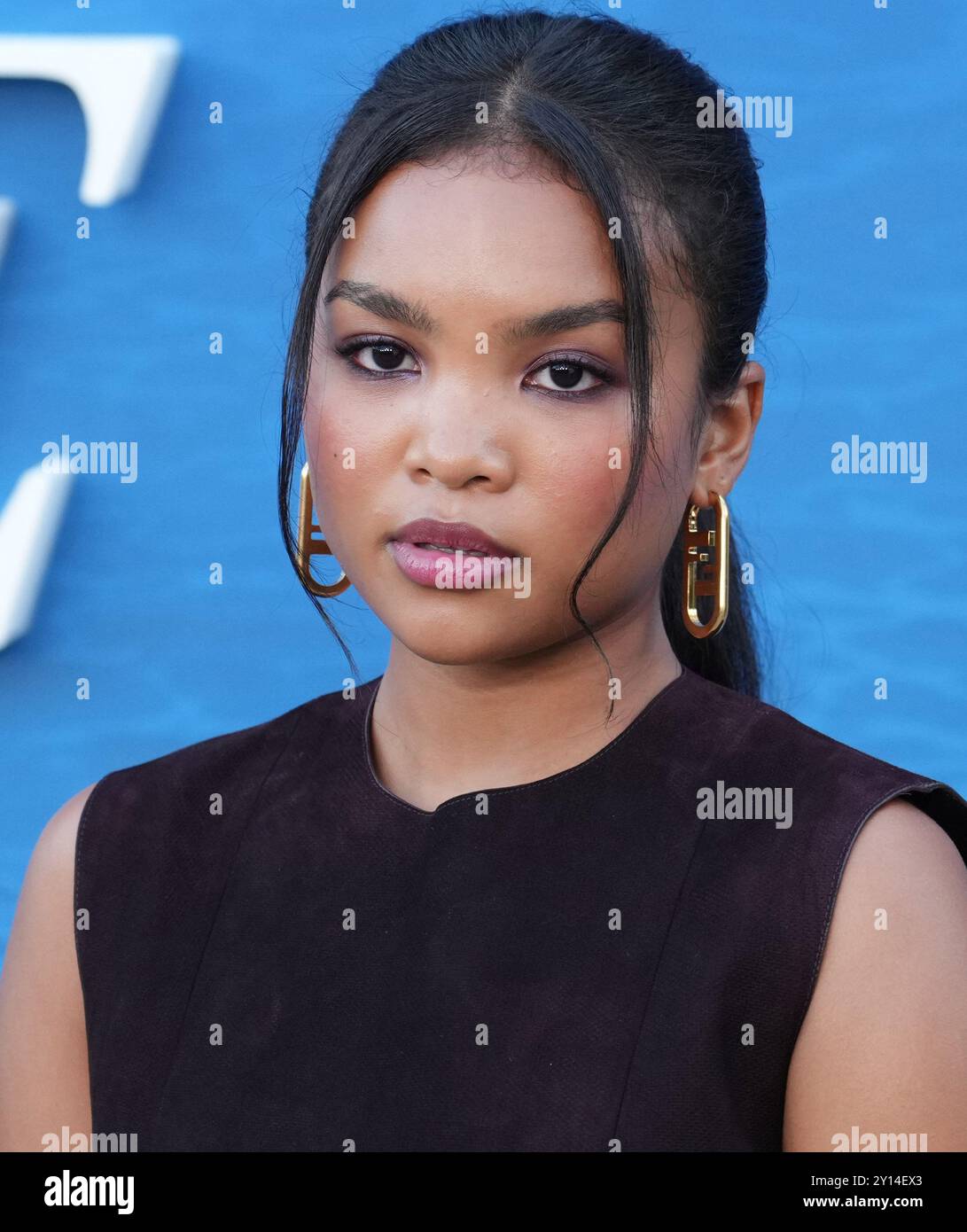 Mia Isaac arrives at the Netflix’s THE PERFECT COUPLE Los Angeles ...