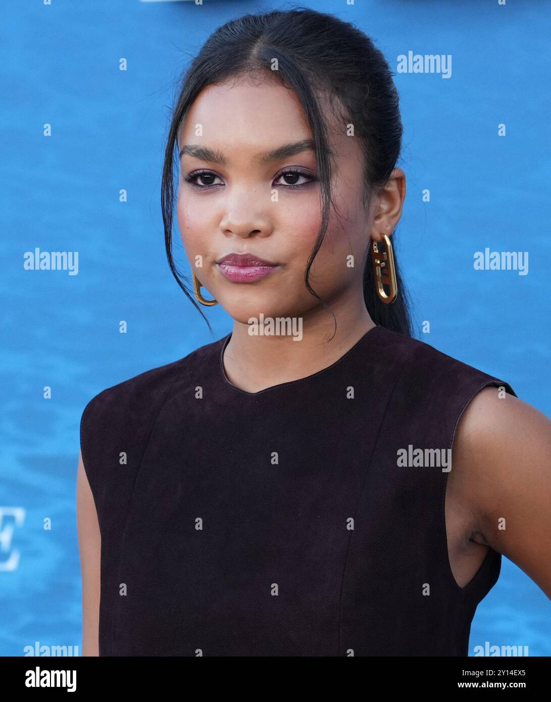 Mia Isaac arrives at the Netflix’s THE PERFECT COUPLE Los Angeles ...