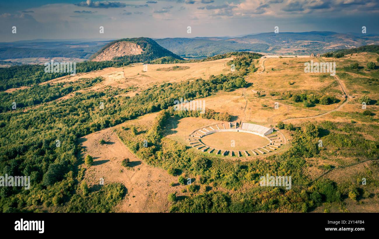 Porolissum, Romania - Ruins of ancient roman castrum and city in Dacia ...