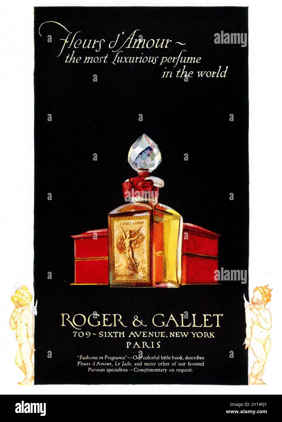 Perfume advertisement vintage paris hi-res stock photography and images ...