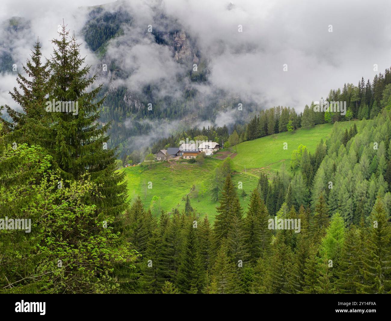 Solcava panoramic road hi-res stock photography and images - Alamy
