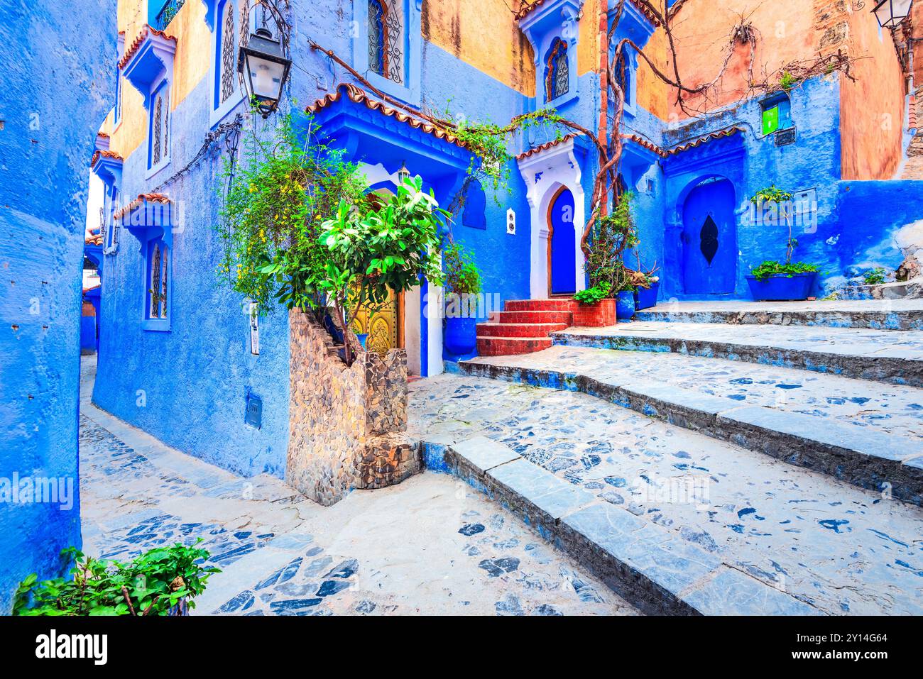 Chefchaouen chaouen walls city hi-res stock photography and images - Alamy