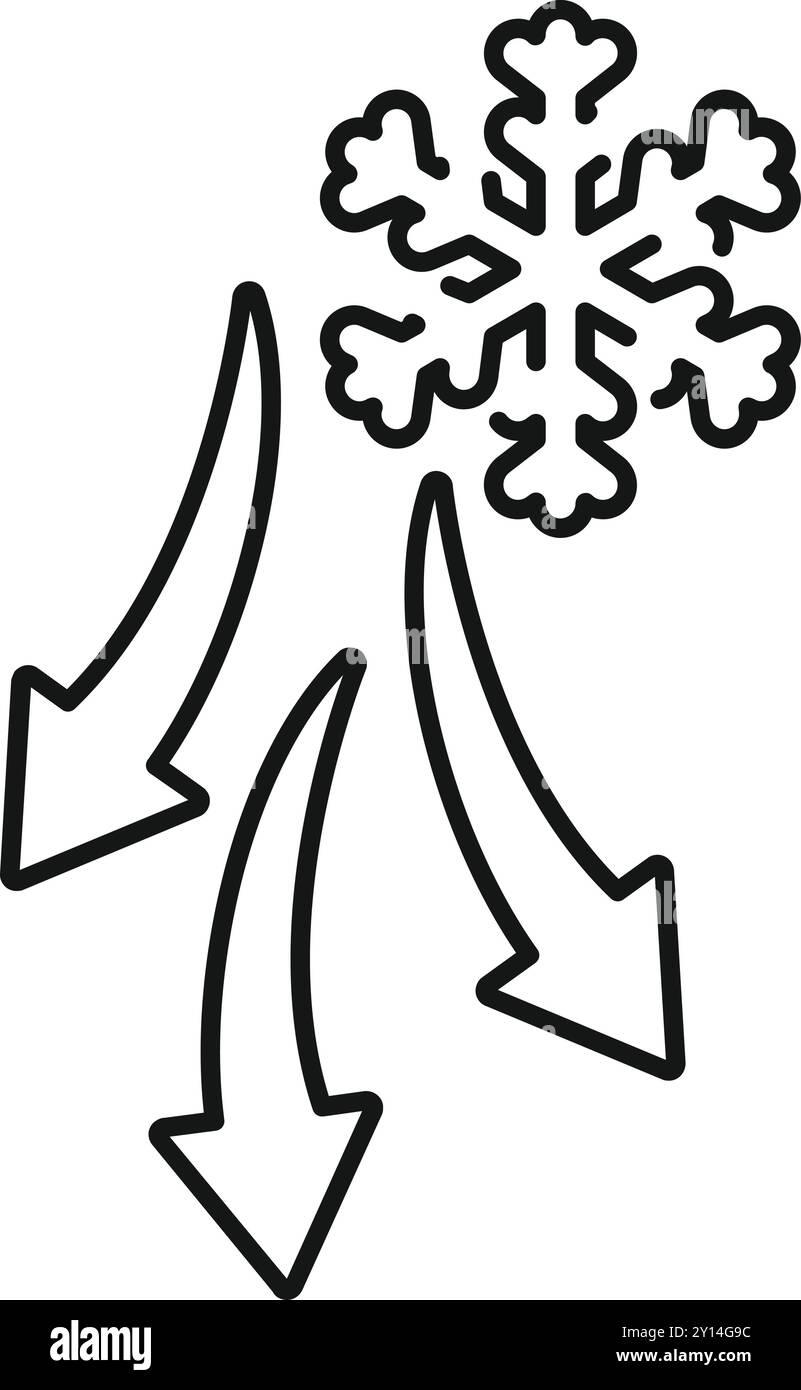 Reducing cold temperature Black and White Stock Photos & Images - Alamy