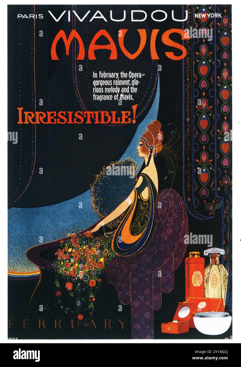 1920s beauty ad hi-res stock photography and images - Alamy