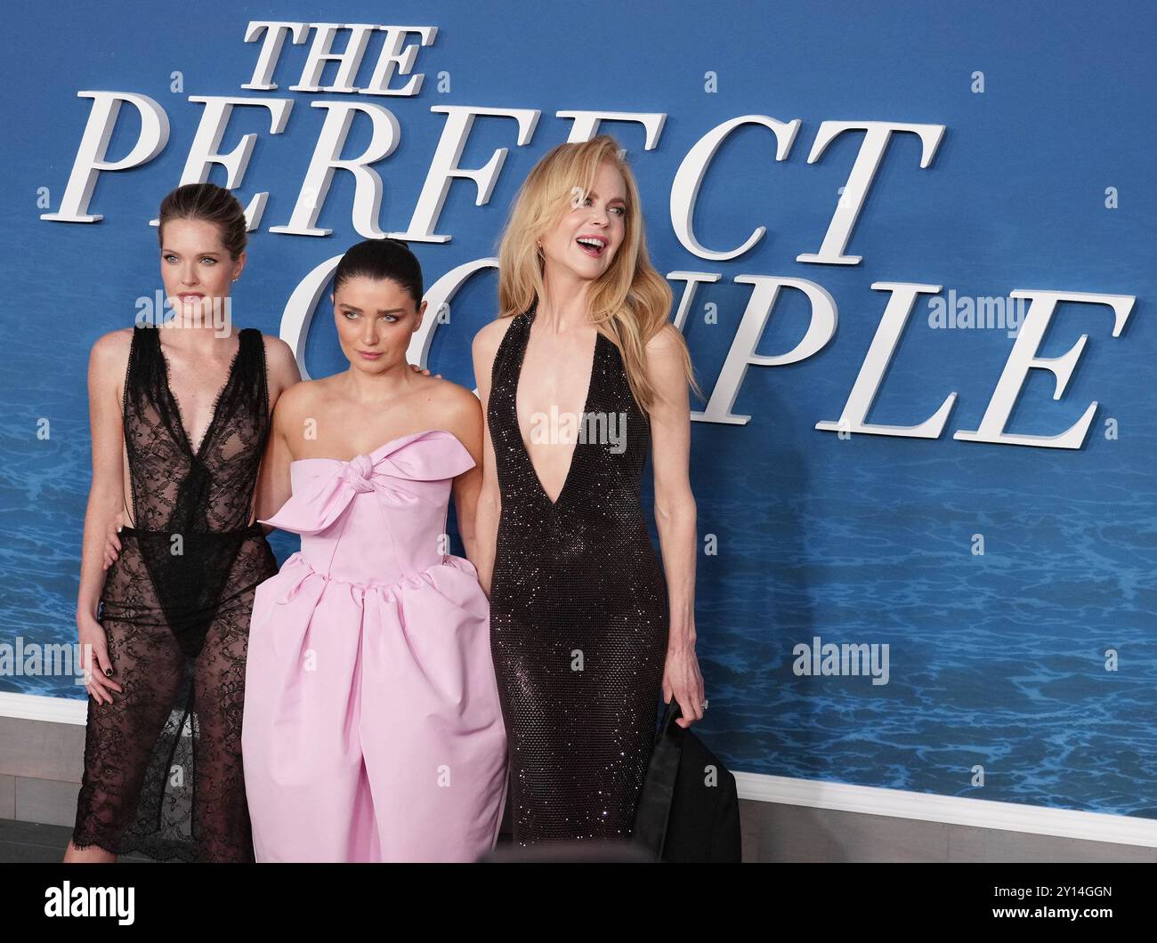 Los Angeles, USA. 04th Sep, 2024. (L-R) Meghann Fahy, Eve Hewson and ...