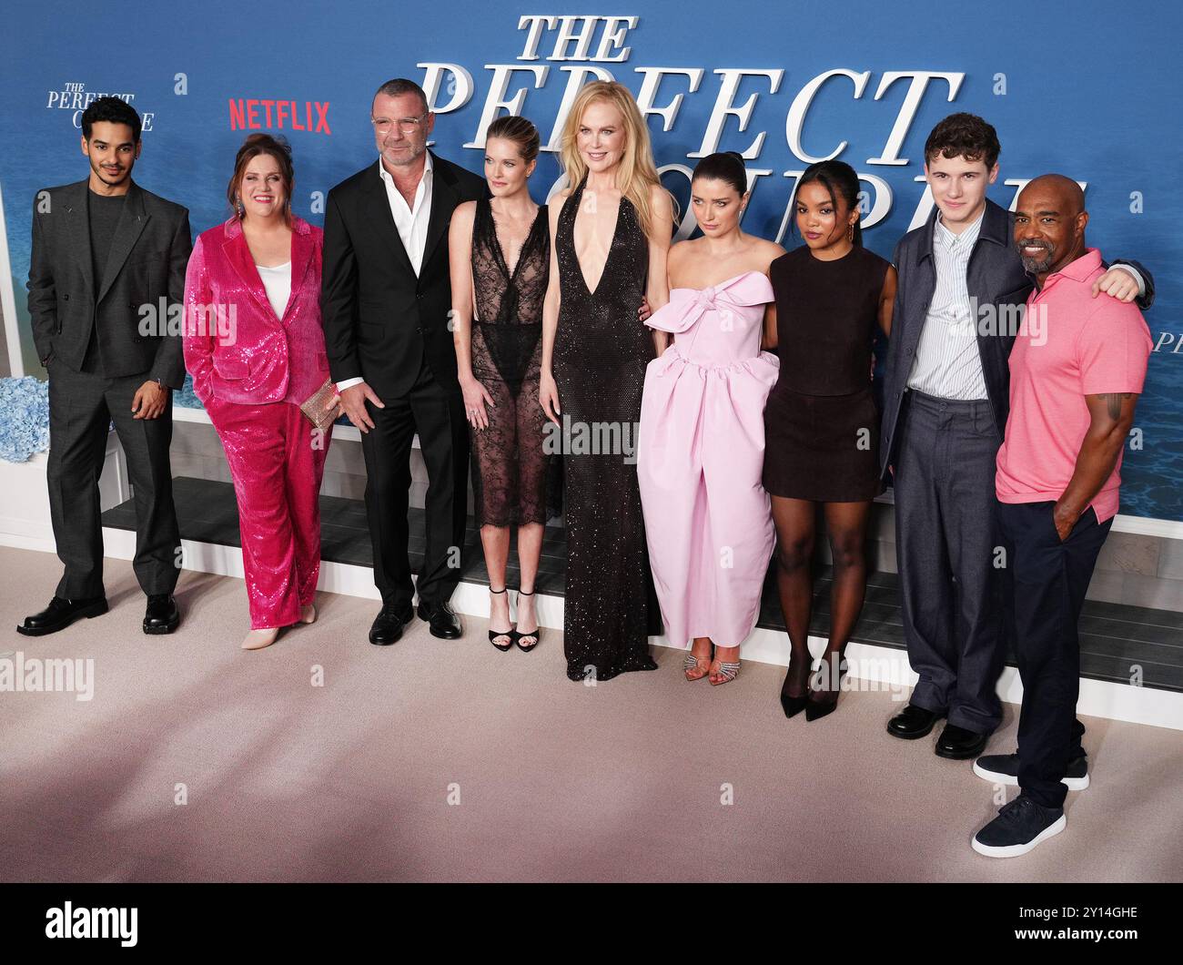 Los Angeles, USA. 04th Sep, 2024. (L-R) THE PERFECT COUPLE Cast ...