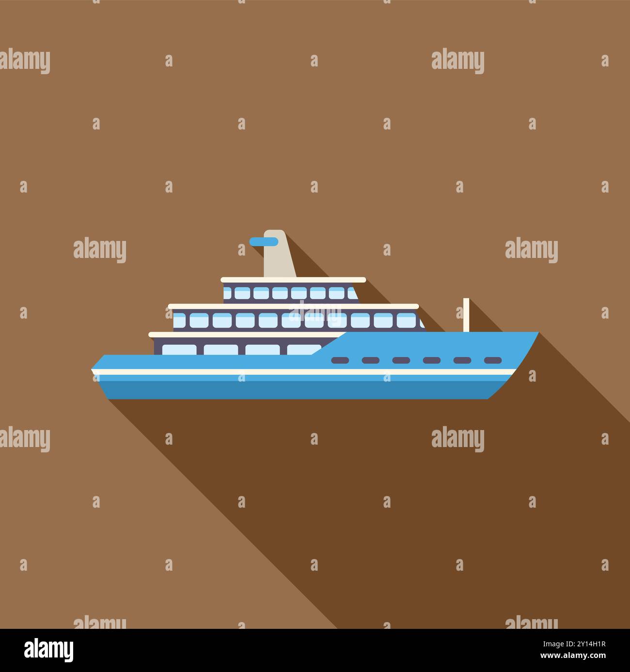 Long ferry journey Stock Vector Images - Alamy