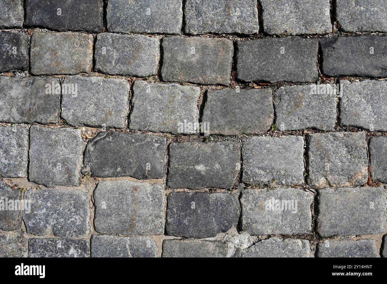 Old ancient road by cobblestone as background Stock Photo - Alamy