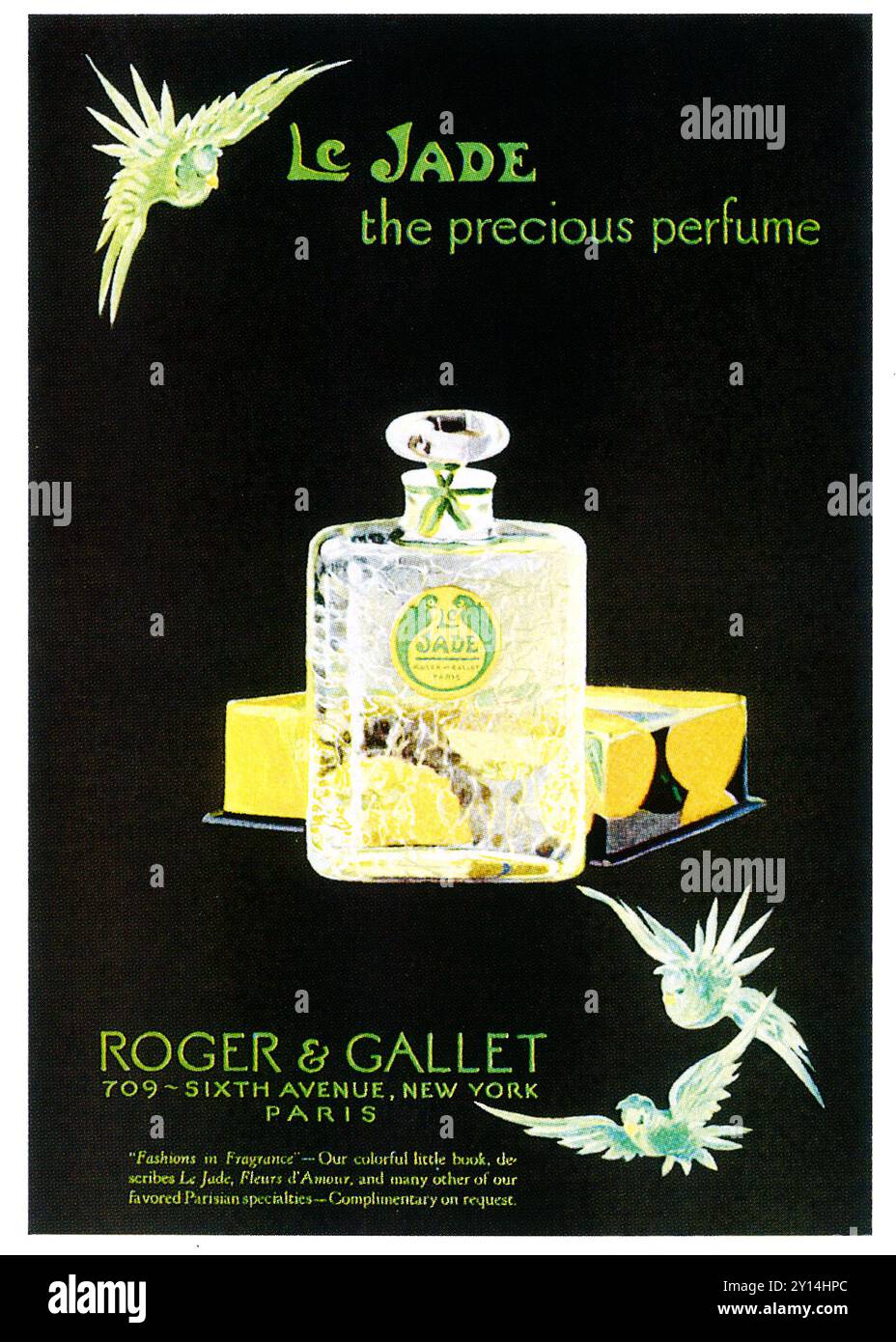 1920s illustrated parfum advertising hi-res stock photography and ...