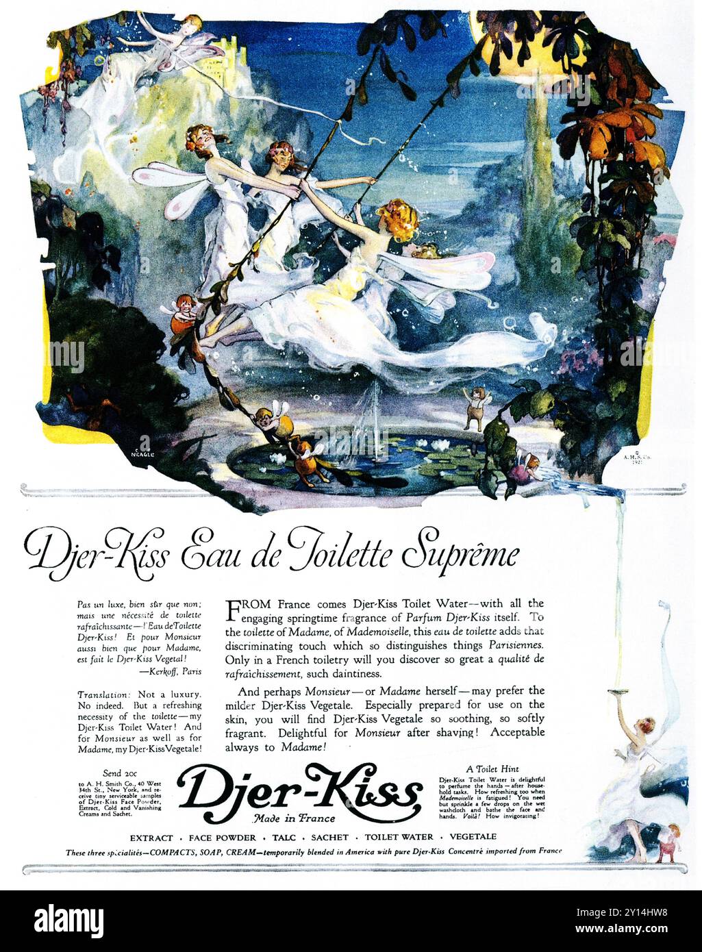 Djer kiss magazine advert hi-res stock photography and images - Alamy