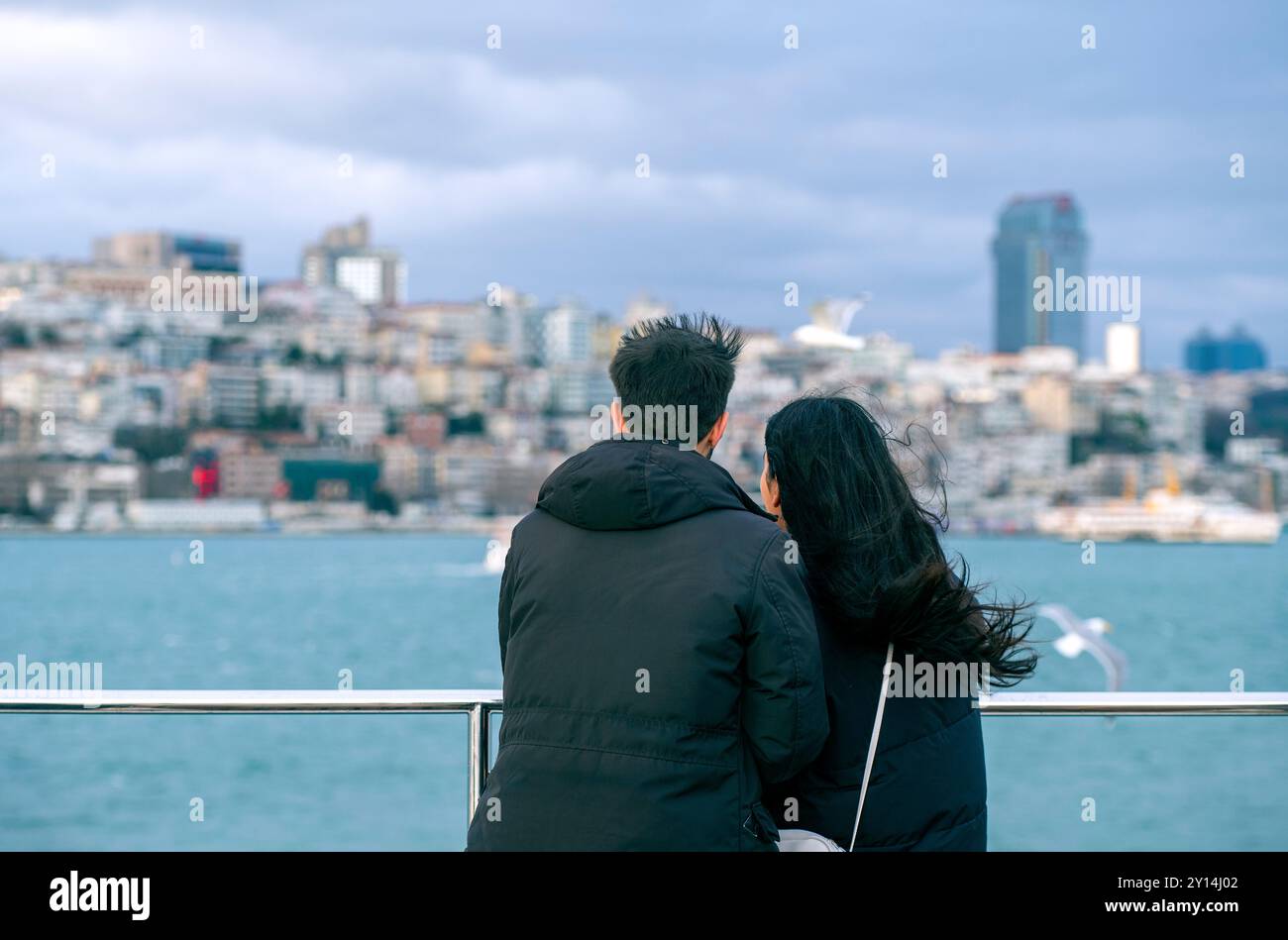 Istanbul turkey young turkish couple hi-res stock photography and ...