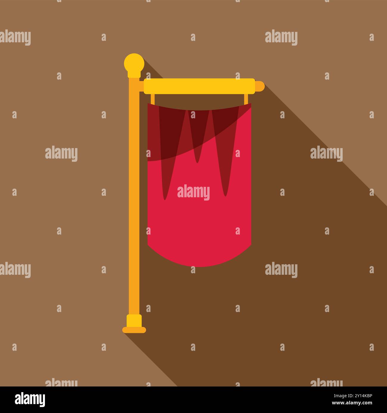 Flag medieval heraldry color hi-res stock photography and images - Alamy