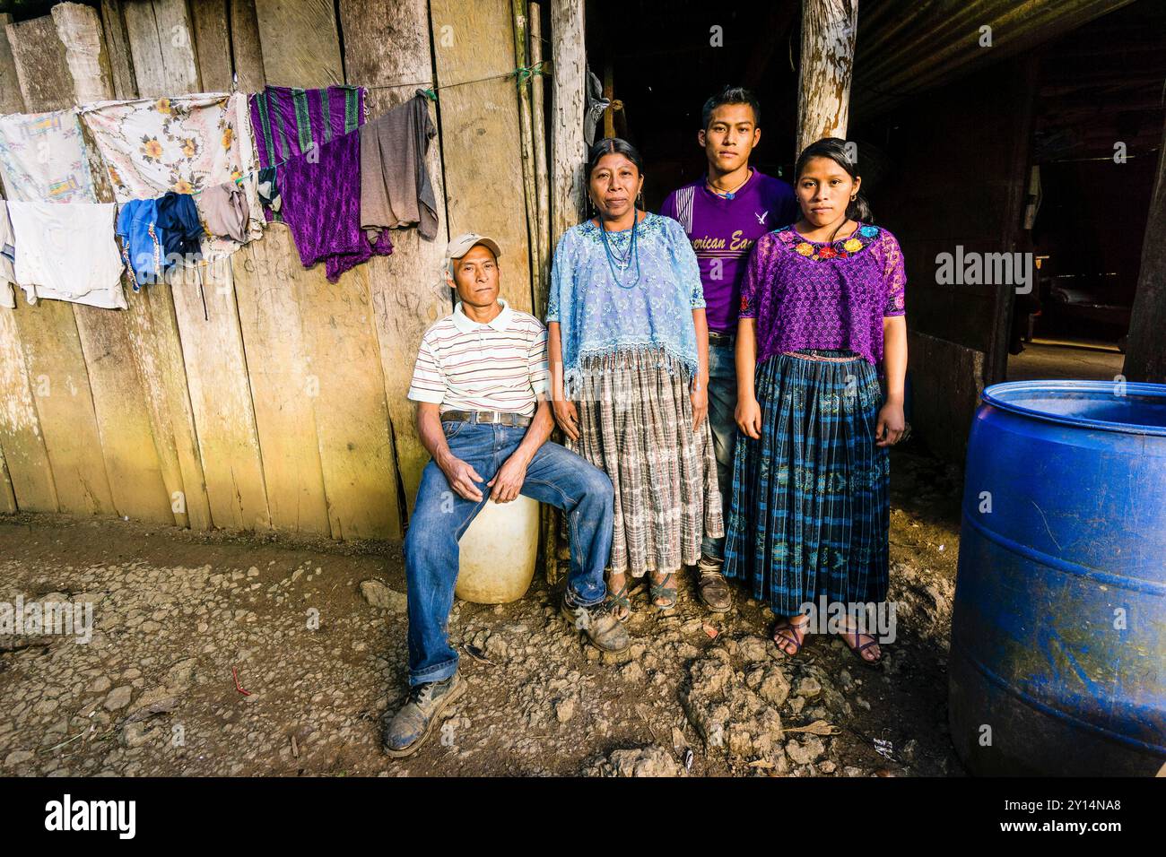 mayor Onofre Moriega, Sanuch village, Lancetillo, La Parroquia, Reyna ...
