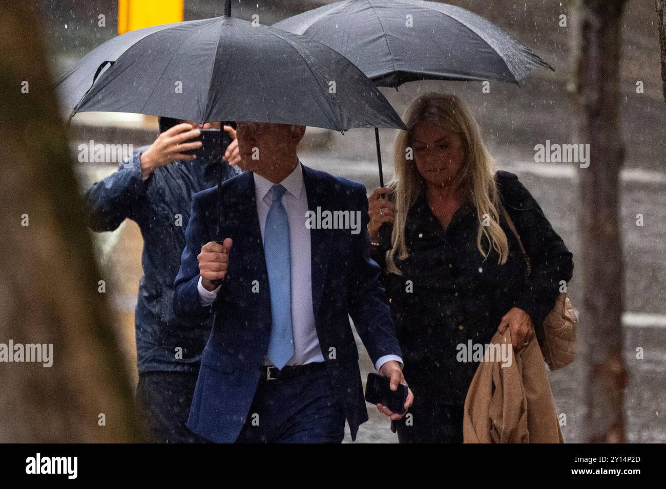 Former talk show host Jeremy Kyle arrives at Winchester Coroner's Court ...