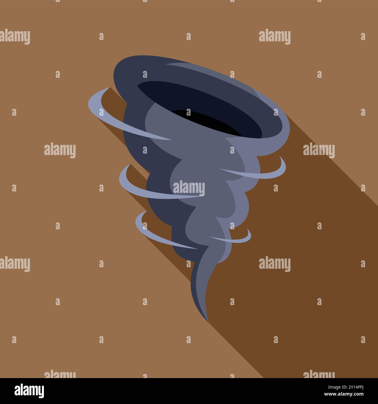 Powerful destructive tornado rotating hi-res stock photography and ...