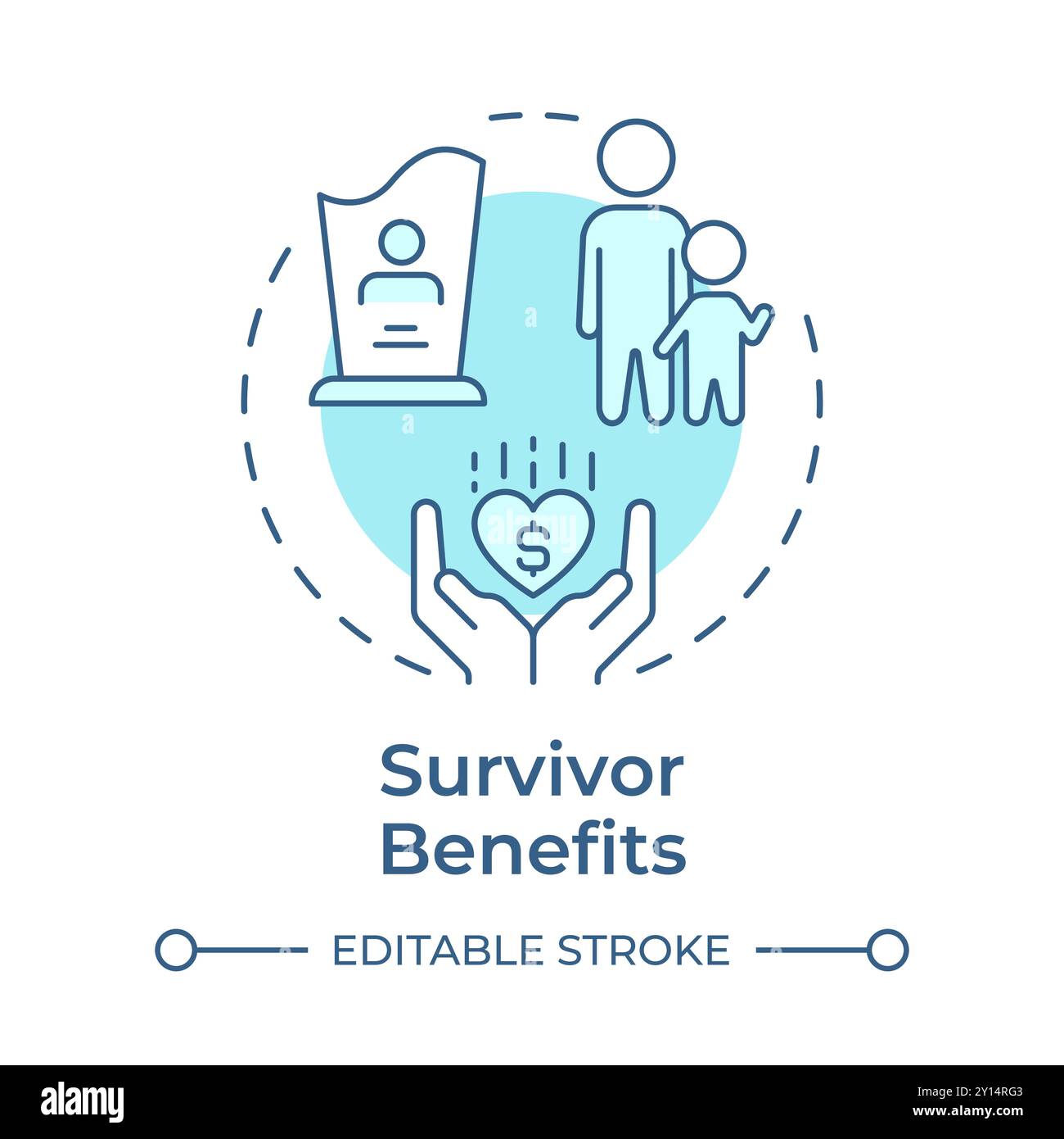 Death benefit Stock Vector Images - Alamy