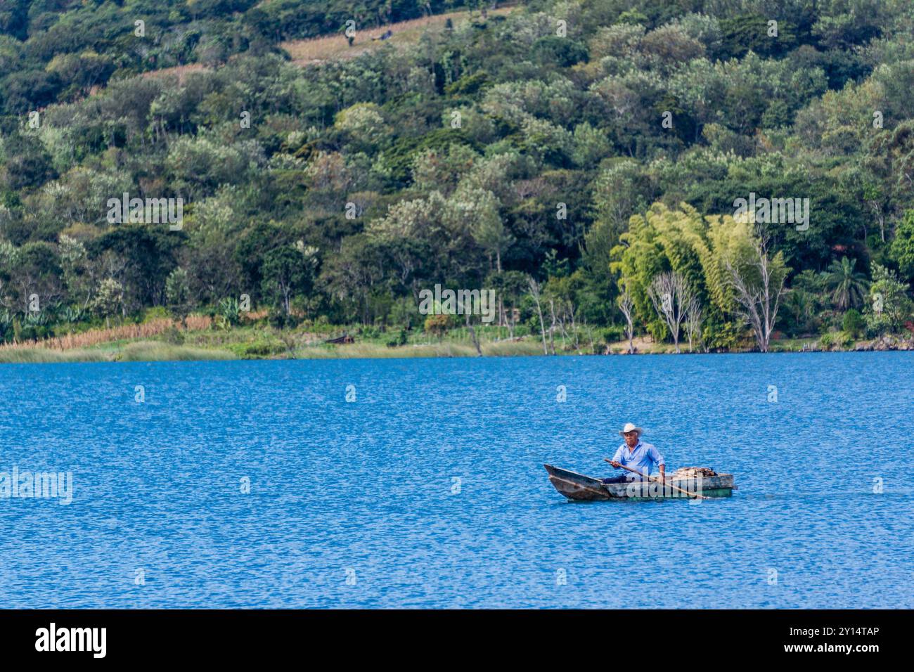 Cayucos on Lake Atitlan, Guatemala, Central America Stock Photo - Alamy