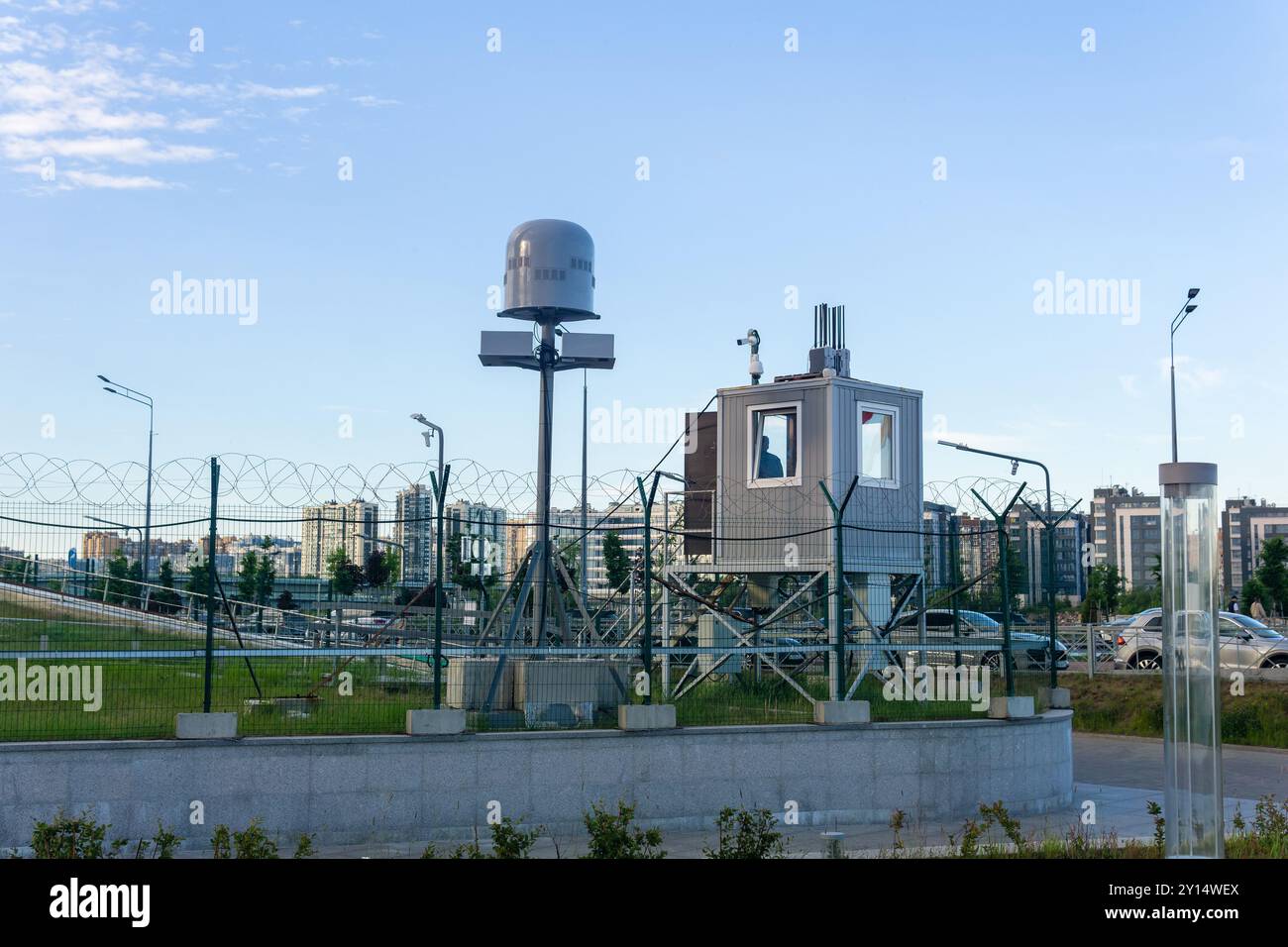 Saint-Petersburg, Russia - June 11, 2024: physical security system for ...