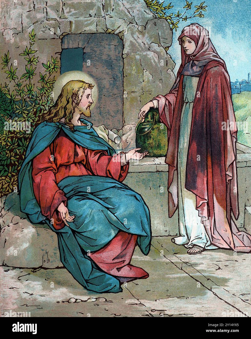 Jesus samaria hi-res stock photography and images - Alamy