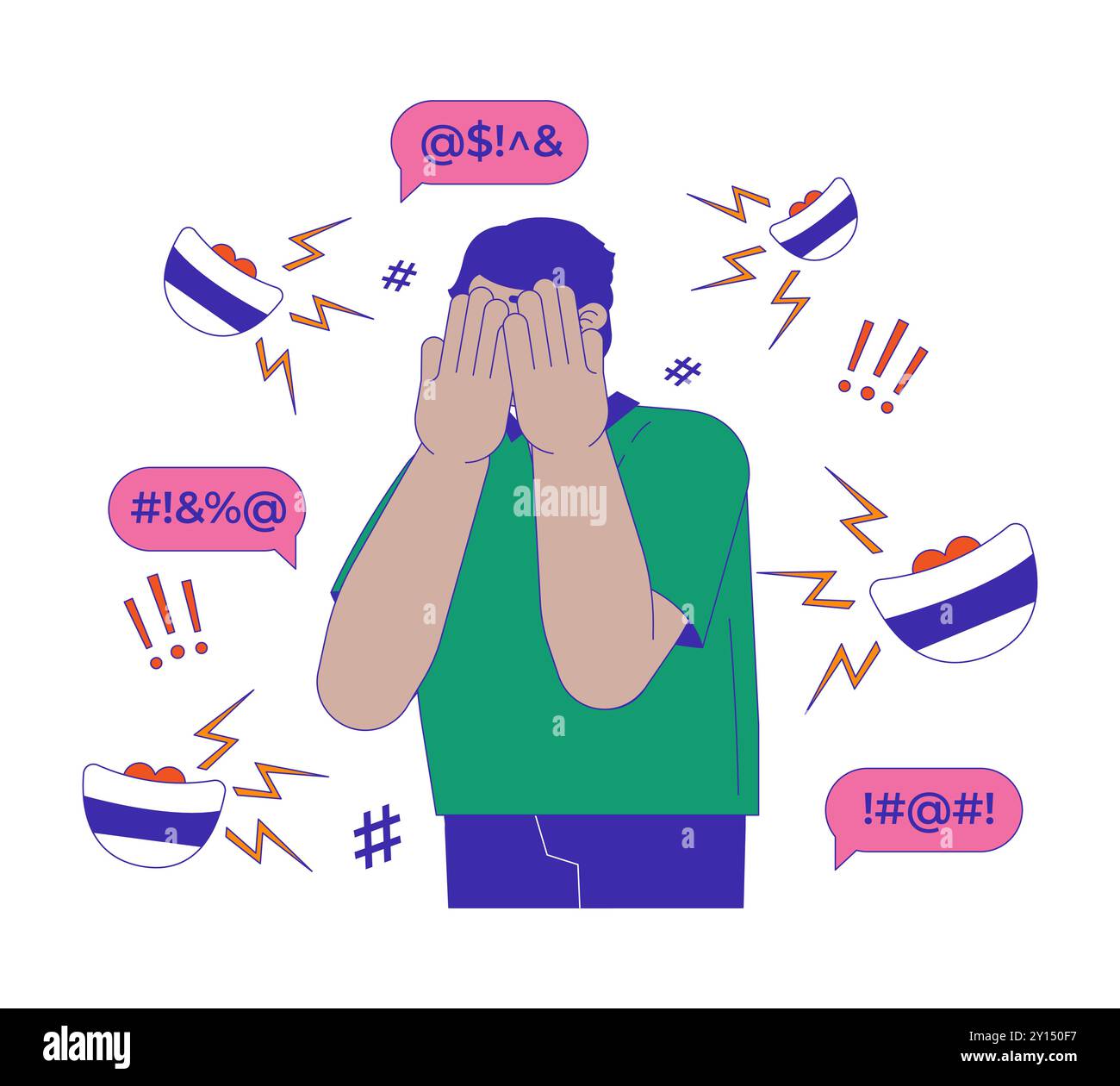 Issue of bullying Stock Vector Images - Alamy