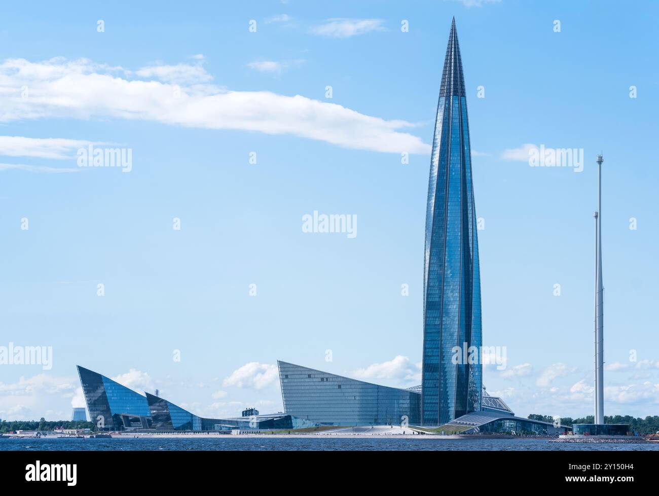 Saint petersburg russia lakhta center hi-res stock photography and ...