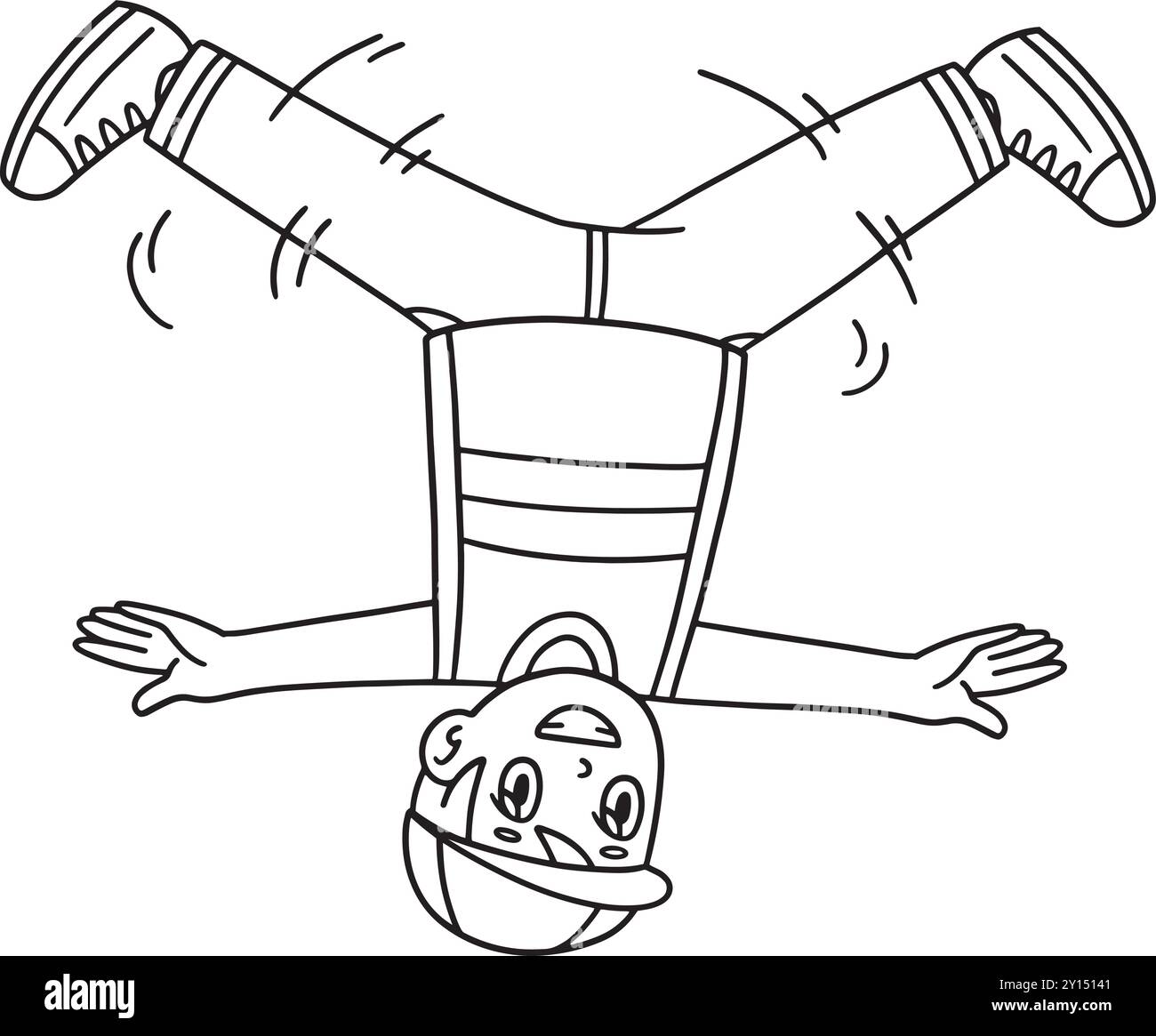 Hip hop head spin hi-res stock photography and images - Alamy