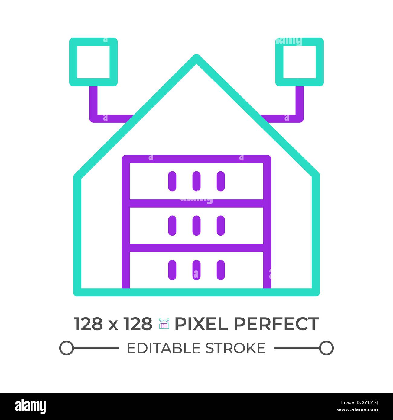 Warehouse tech Stock Vector Images - Alamy