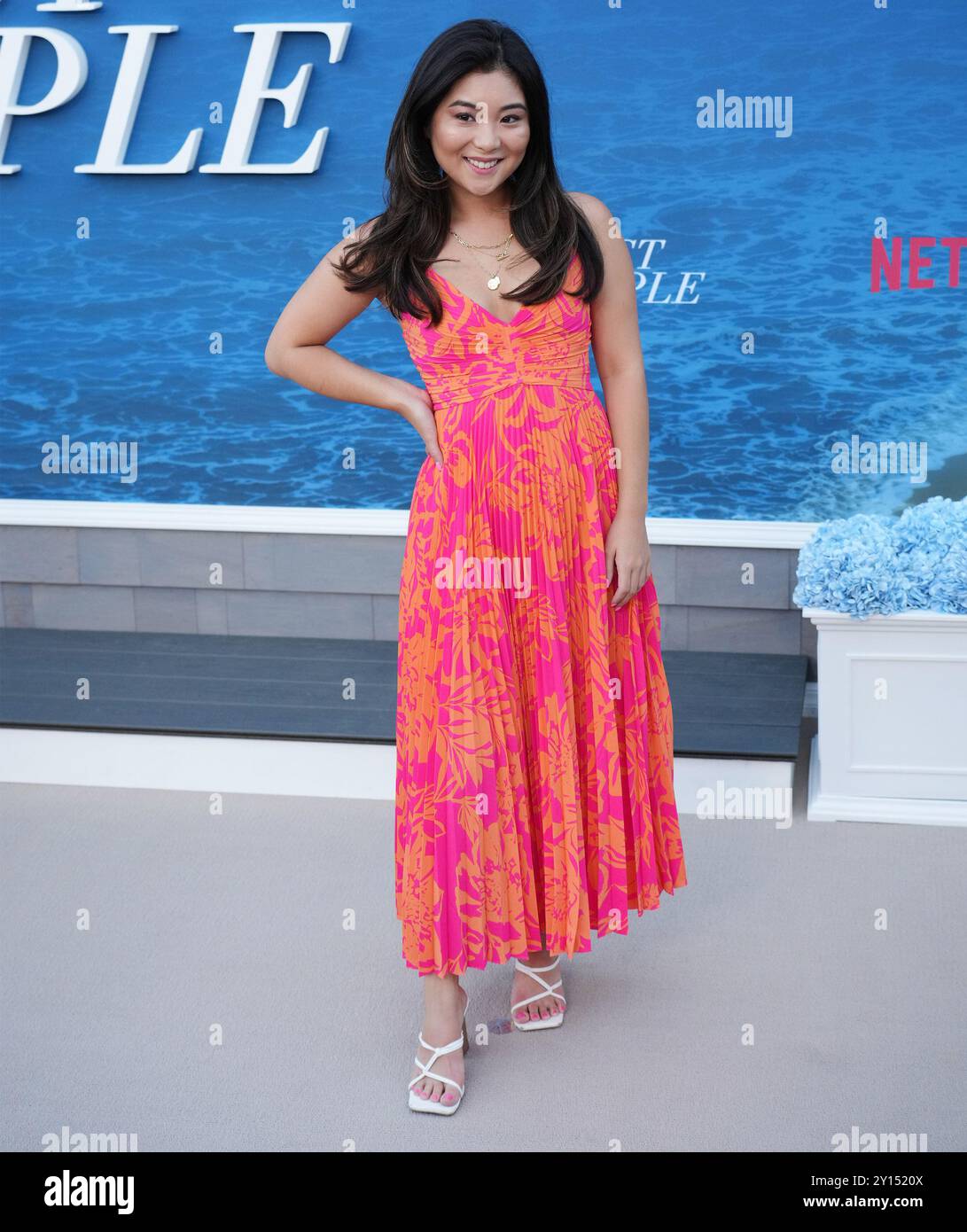 Los Angeles, USA. 04th Sep, 2024. Moera Ainai arrives at the Netflix's ...