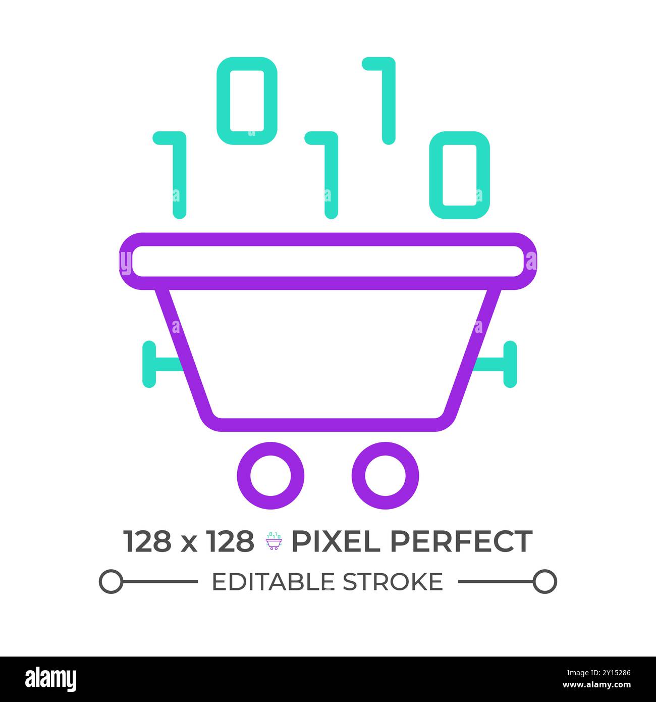 Data mining process two color line icon Stock Vector Image & Art - Alamy
