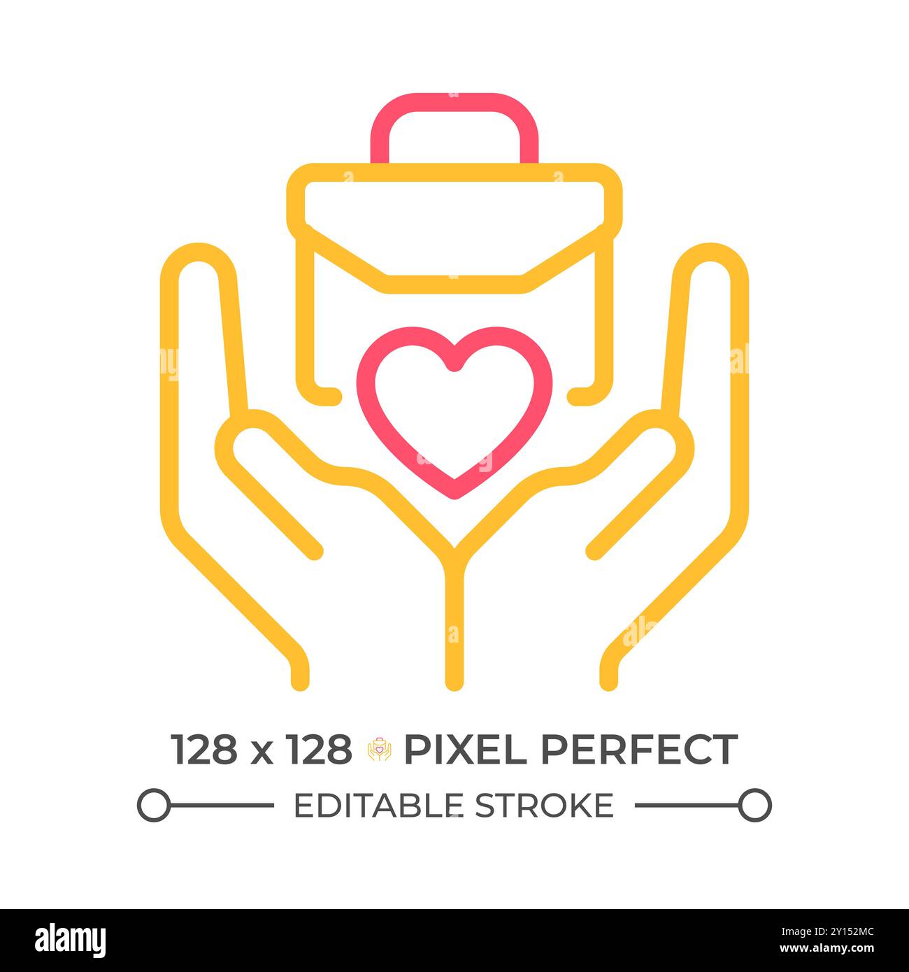 Corporate responsibility line color Stock Vector Images - Alamy