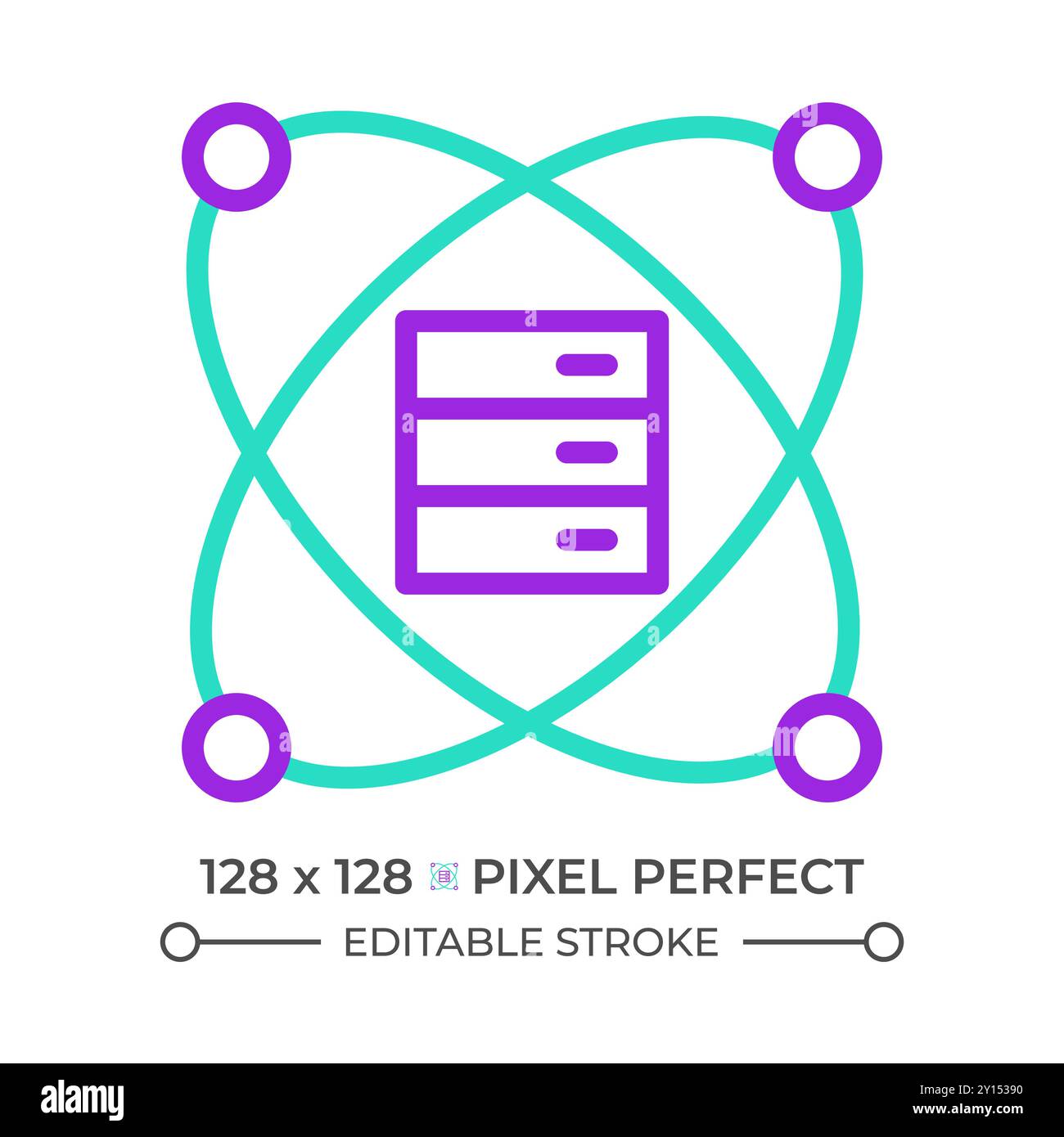 Quantum computing architecture Stock Vector Images - Alamy