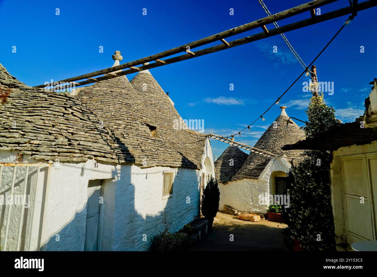village and historic center of Alberobello, Bari. Puglia, Italy Stock ...