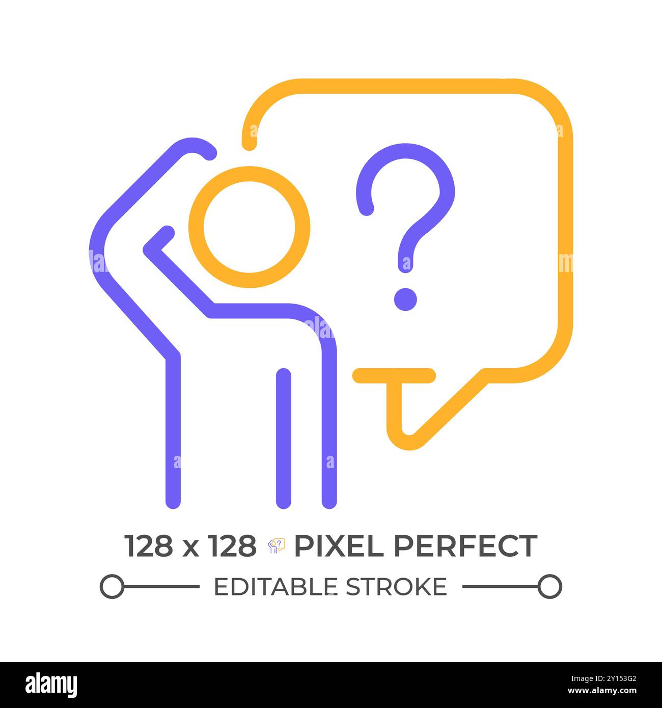 Confused bewildered sign Stock Vector Images - Alamy