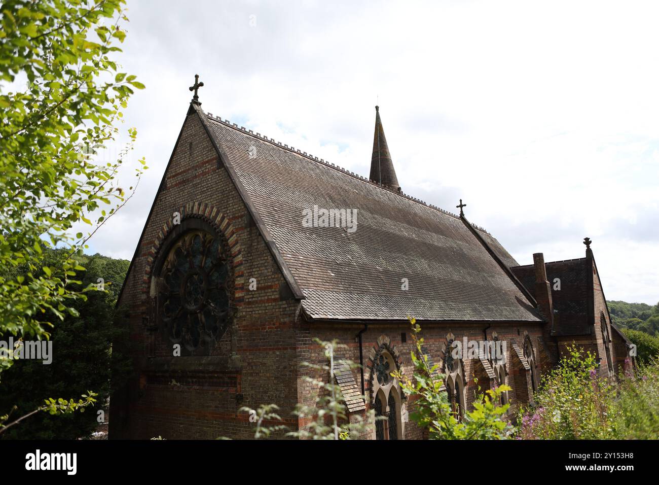 Church St Mary the Virgin Jackfield Ironbridge Gorge Telford Shropshire ...